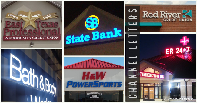 Channel Letter Signs, Texarkana, TX | Hightech Signs