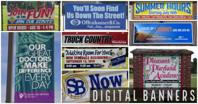 Banners, Texarkana, TX | Hightech Signs